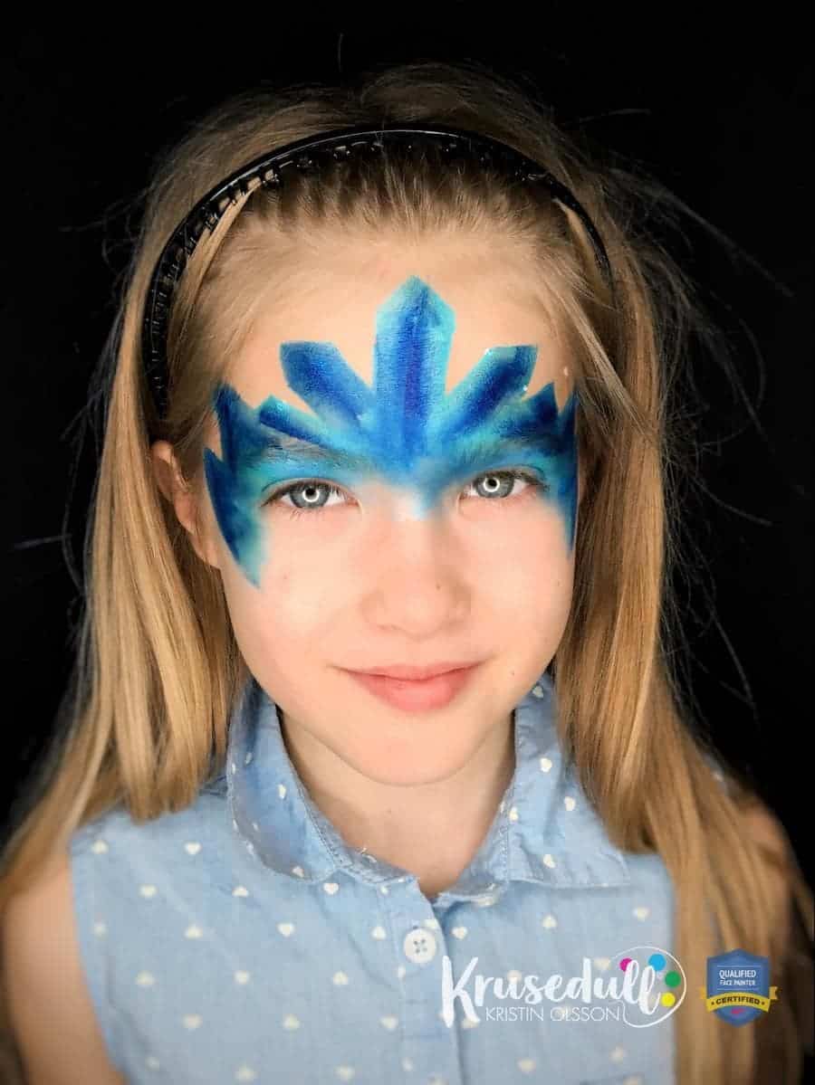 Face Painting Ice Princess My Little Ice Princess With Fun And Glitter