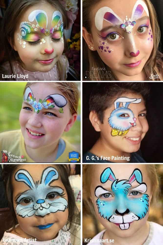 55 Easy Face Painting Ideas For Kids Buzz Hippy Monster Face