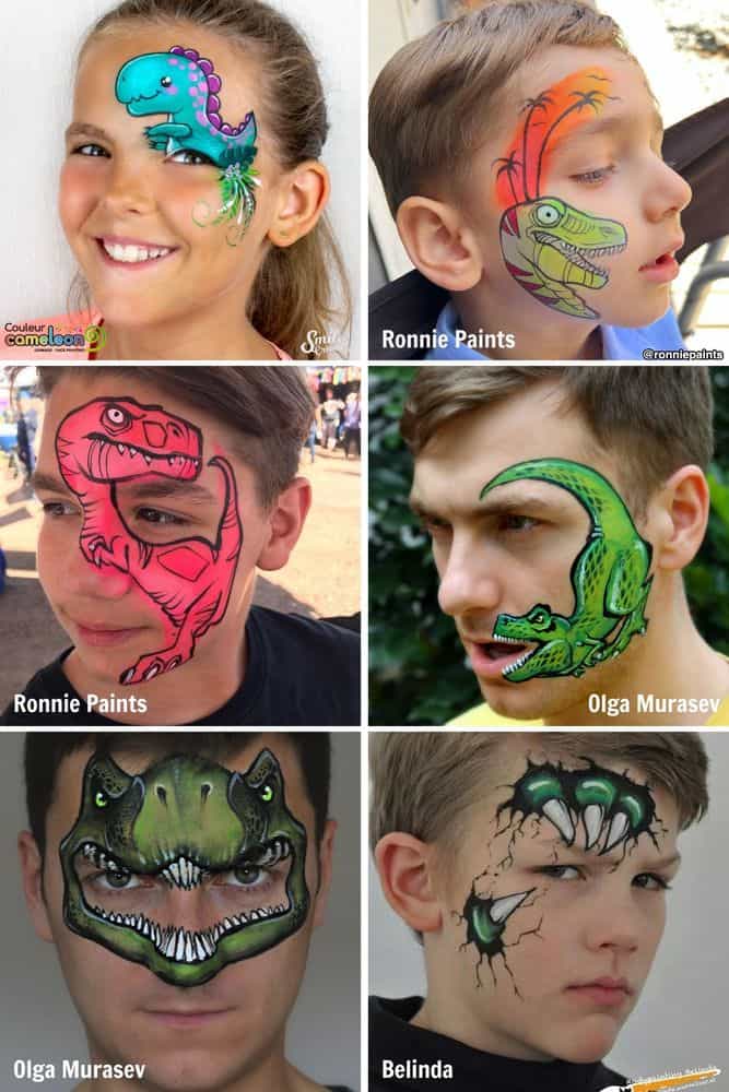 Monkey Face Painting Ideas