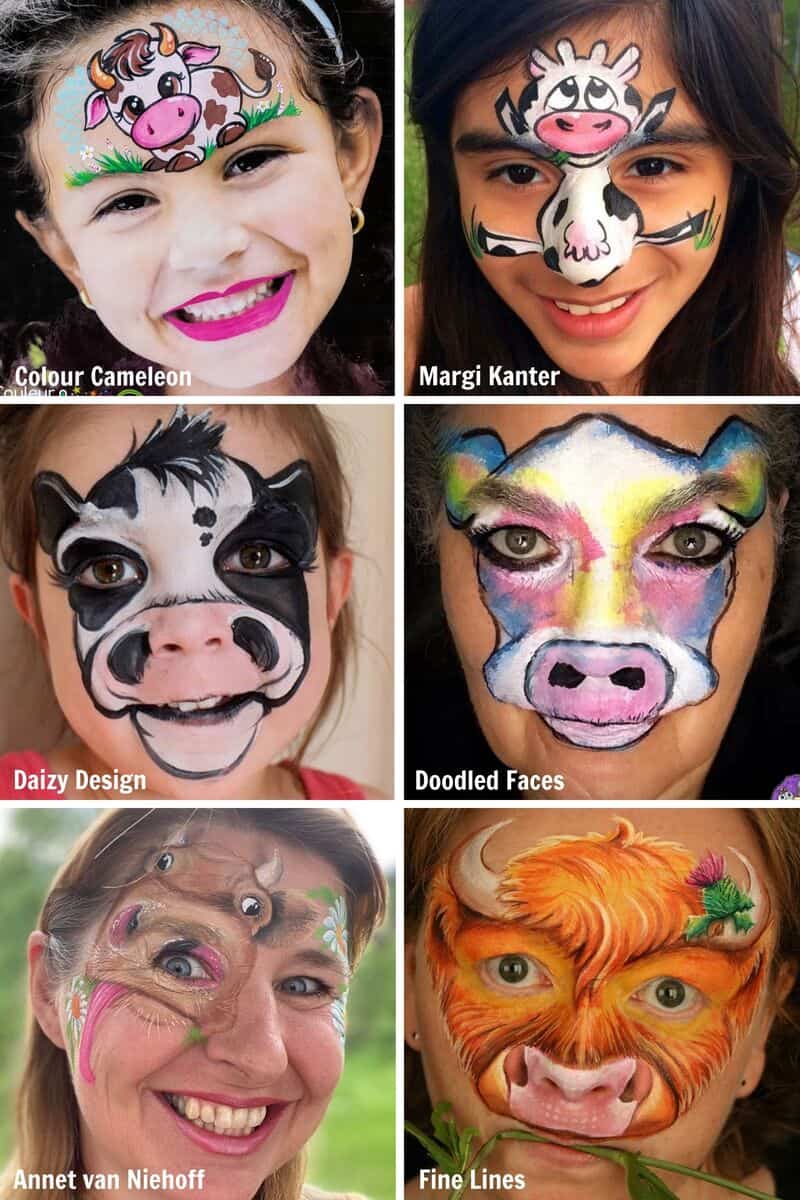 Monkey Face Painting Ideas