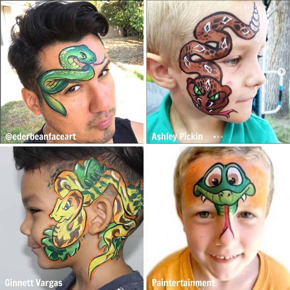 Easy Animal Face Paint Animal Face Paint Designs For Wild Fun IFPS