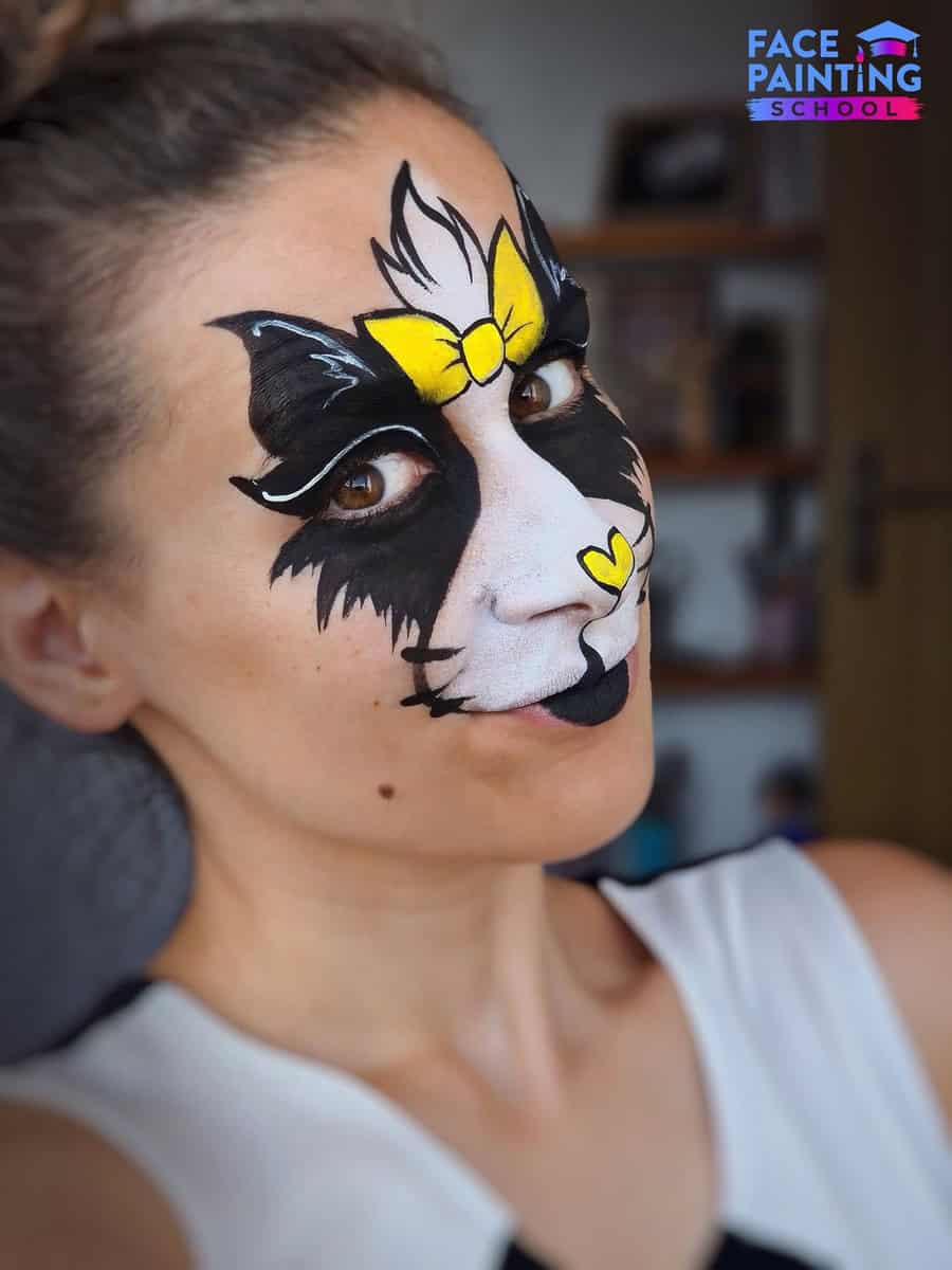 Kitty Face Paint 15 Cat Makeup Tutorial Videos For Halloween 2024