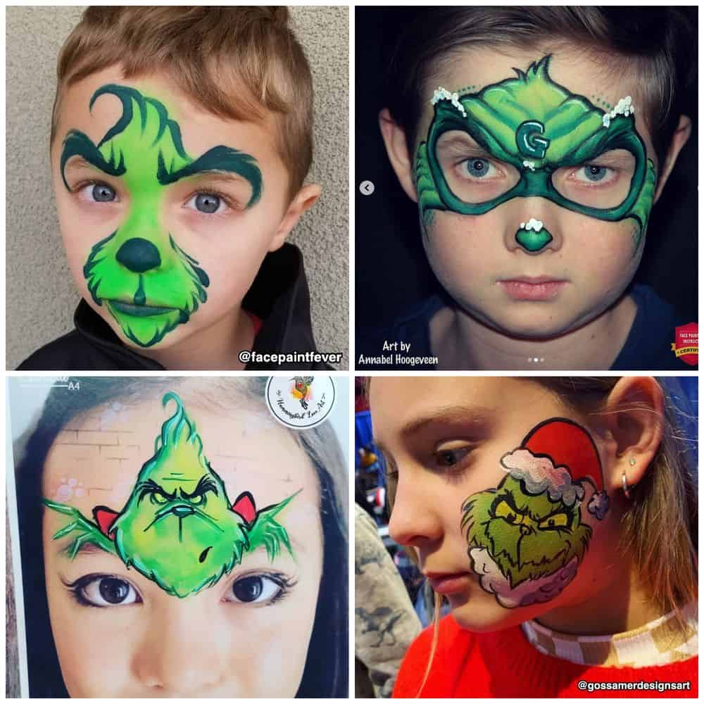 Easy Christmas Face Painting Ideas For Beginners - Infoupdate.org