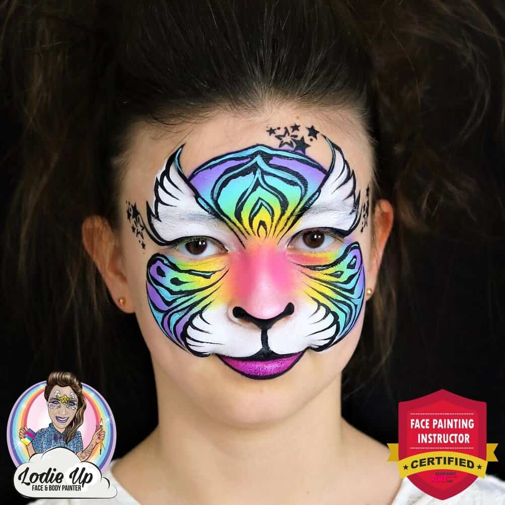 Face Paint Tiger 40 Easy Tiger Face Painting Ideas For Fun