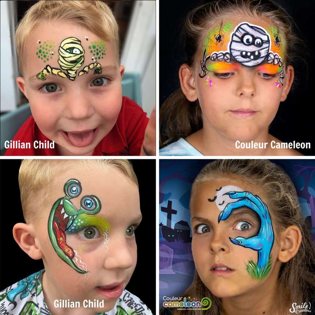Easy Monster Face Paint Halloween Monster Face Paint Tutorial | Quick