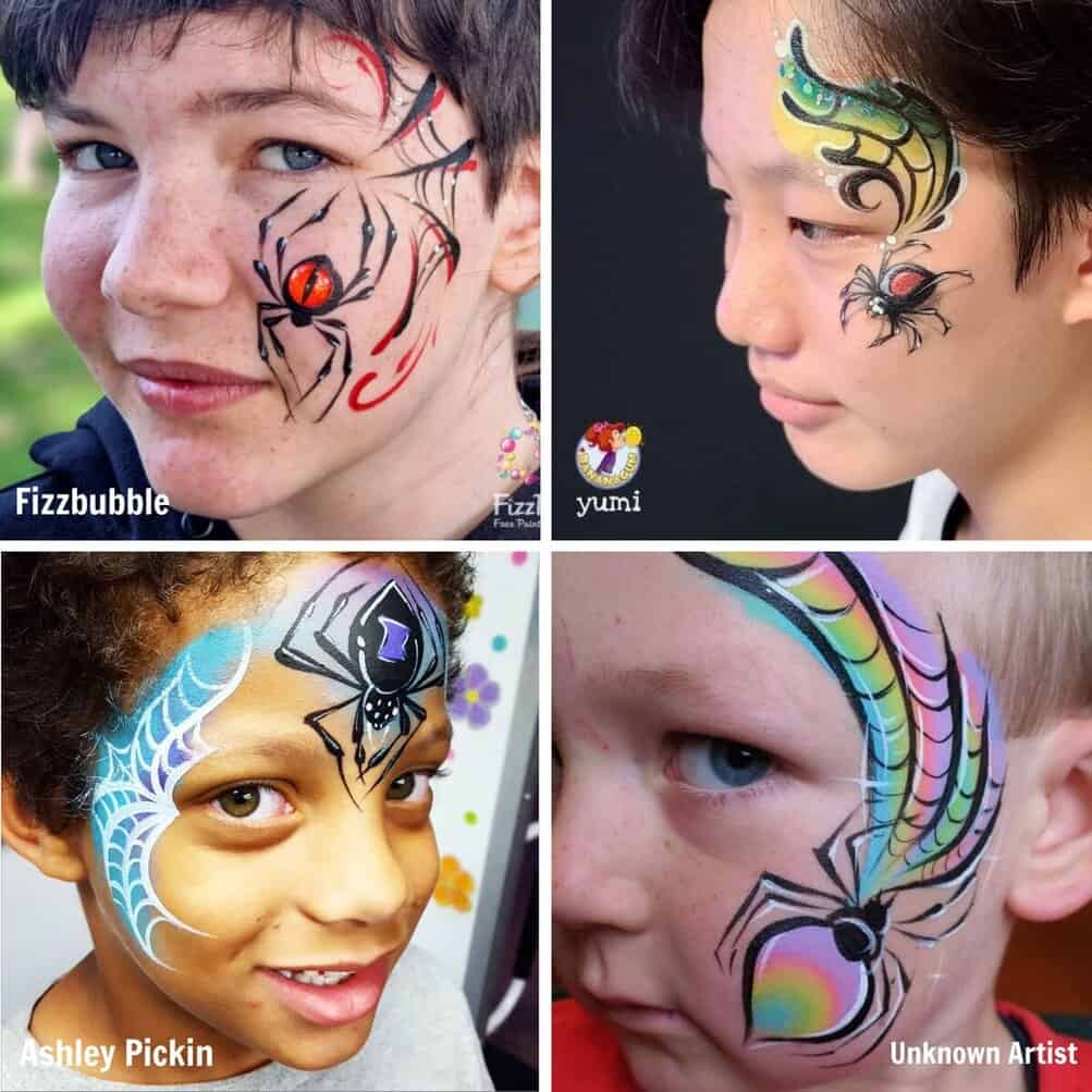 Body And Face Painting For Halloween FLYISH DIRECT Face Paint For