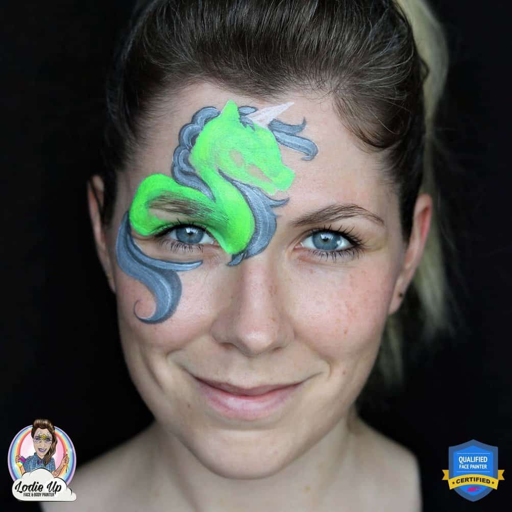 green face makeup tutorial